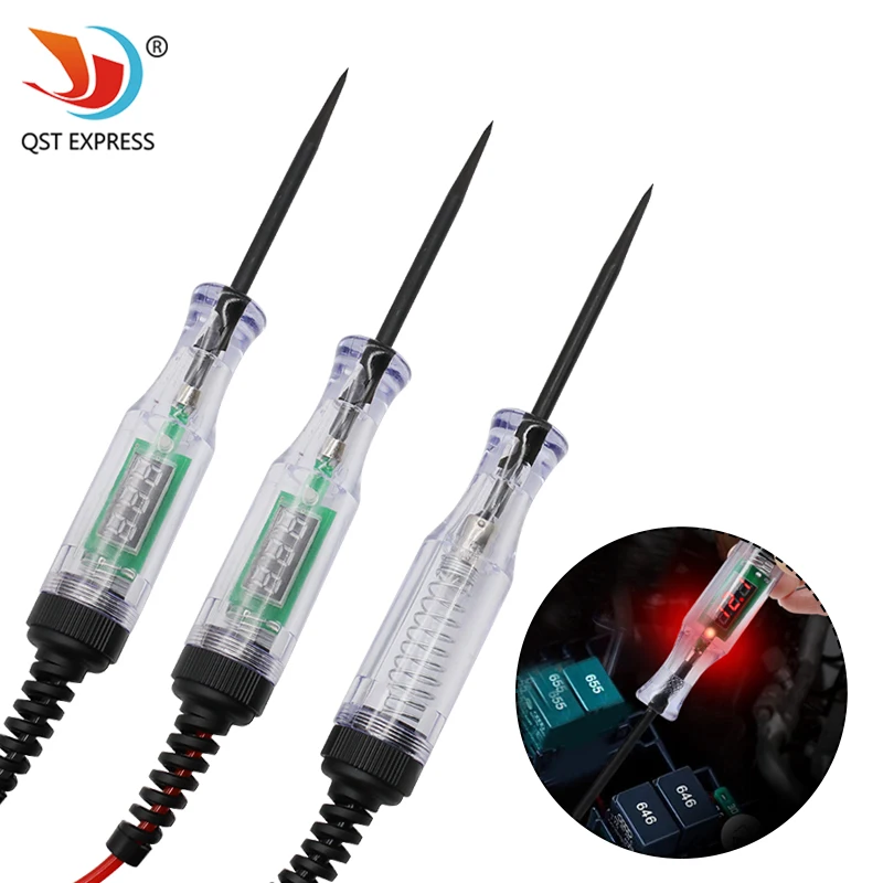 Electrical-Voltage-Tester-Pen-Probe-Lamp-Auto-Car-Light-Circuit-Tester ...