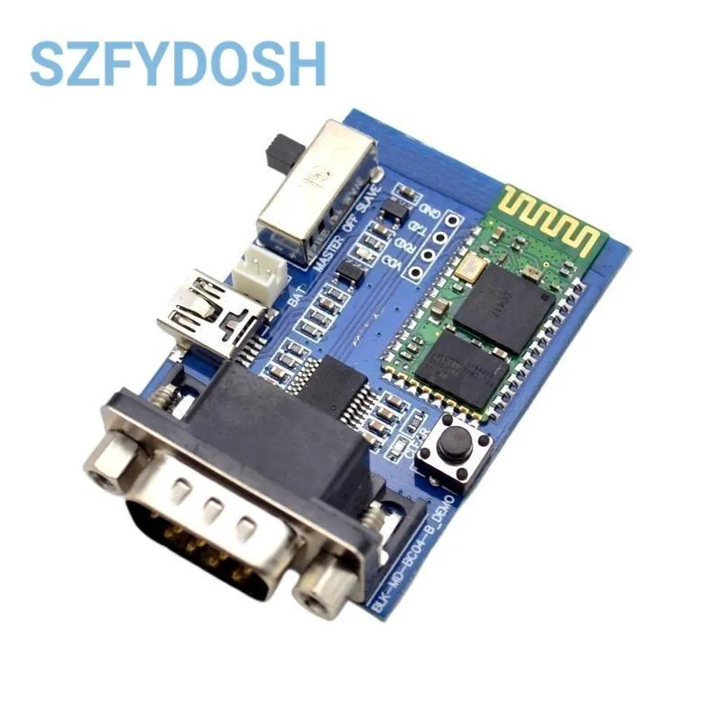 RS232-Bluetooth-Serial-Adapter-Board-Communication-Master-Slave-2-Modes-5V-Mini-USB-Bluetooth ...
