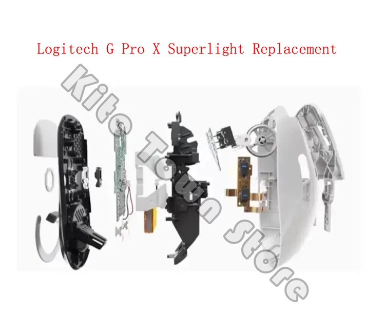 แผ่นด้านข้างปุ่มปุ่ม Scroll Switch สายเครื่องรับ... สำหรับ Logitech G ...