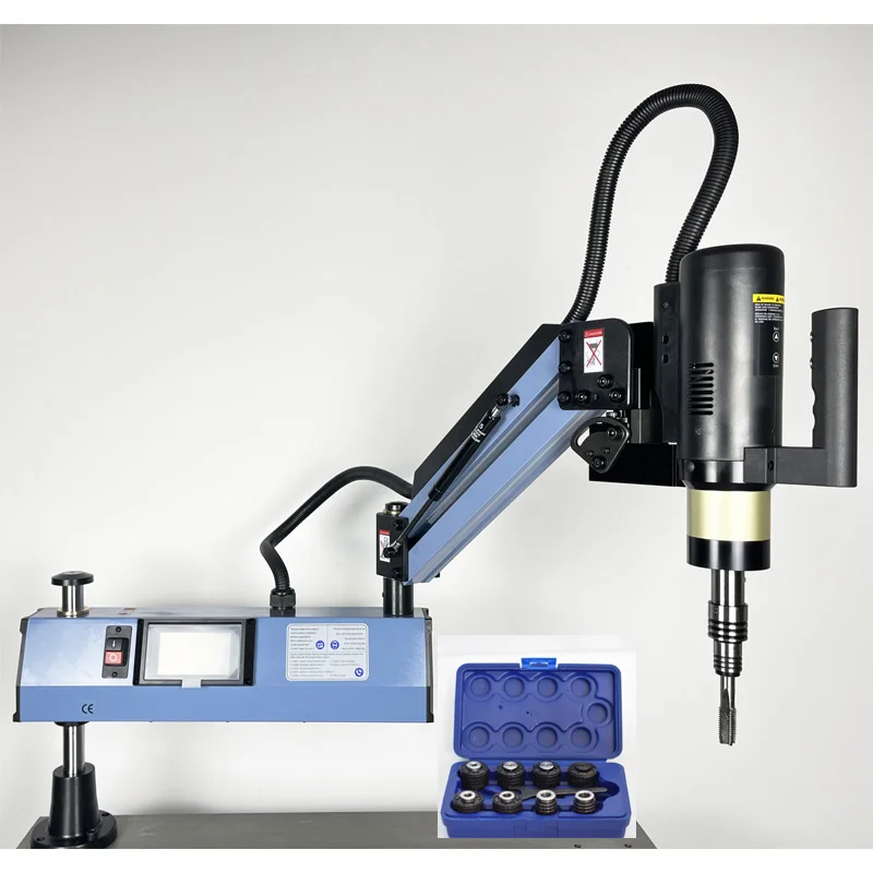 M3-M16-375RPM-CE-Servo-Electric-Tapping-Machine-Electric-Tapper-Tapping-Machine-working-Taps ...
