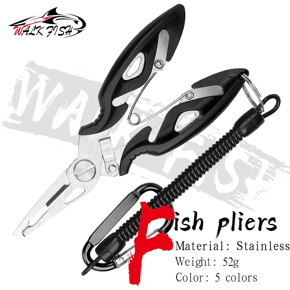 Fish Pliers F Scissors Fishing | Multi Function Fishing Plier | Fishing ...
