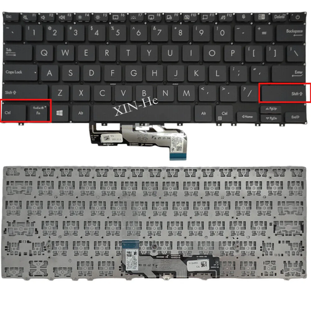 US-Laptop-Keyboard-for-Asus-ExpertBook-B9-B9450-B9450FA-US-layout-Non ...