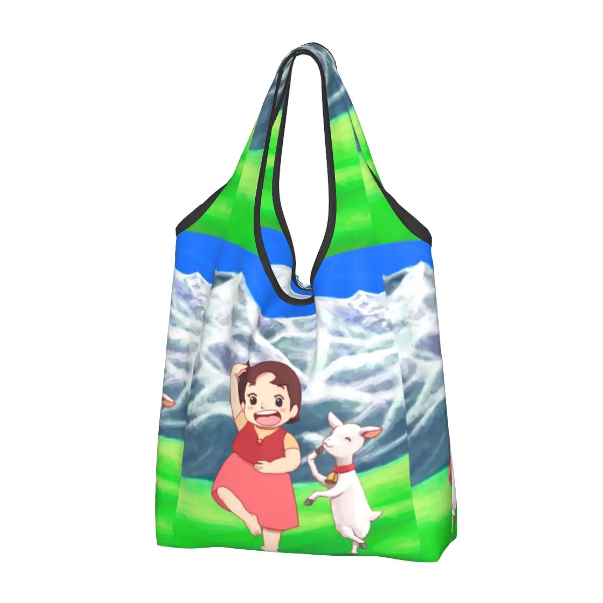 Reusable-Heidi-And-Sheep-Shopping-Bags-for-Groceries-Foldable-The-Girl ...