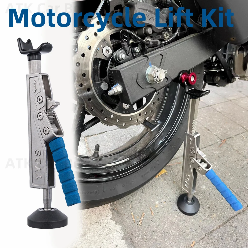 Portable-stainless-steel-Motorcycle-Lift-Kit-For-Clean-and-adjust-the ...