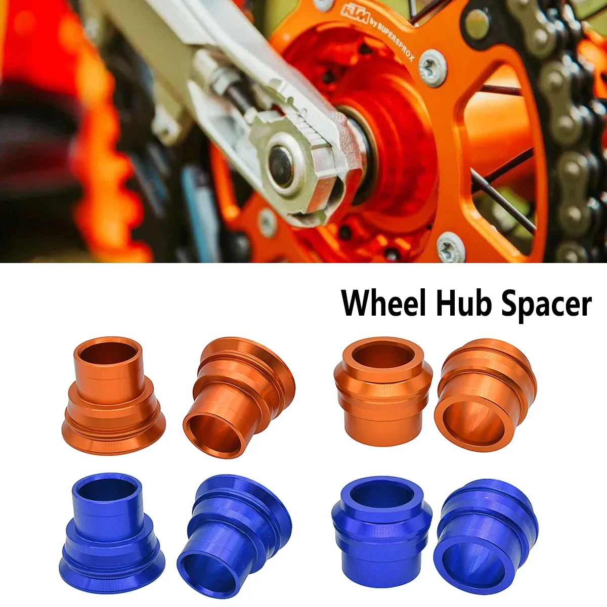 Motorcycle-Front-Wheel-Hub-Spacer-Kit-For-KTM-EXC-EXCF-SX-SXF-XC-XCF ...