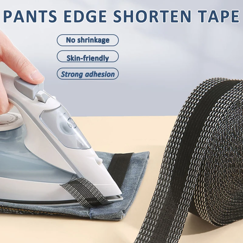 50M-Pants-Edge-Shorten-Tape-Self-Adhesive-Trousers-Legs-Edge-Shortening ...