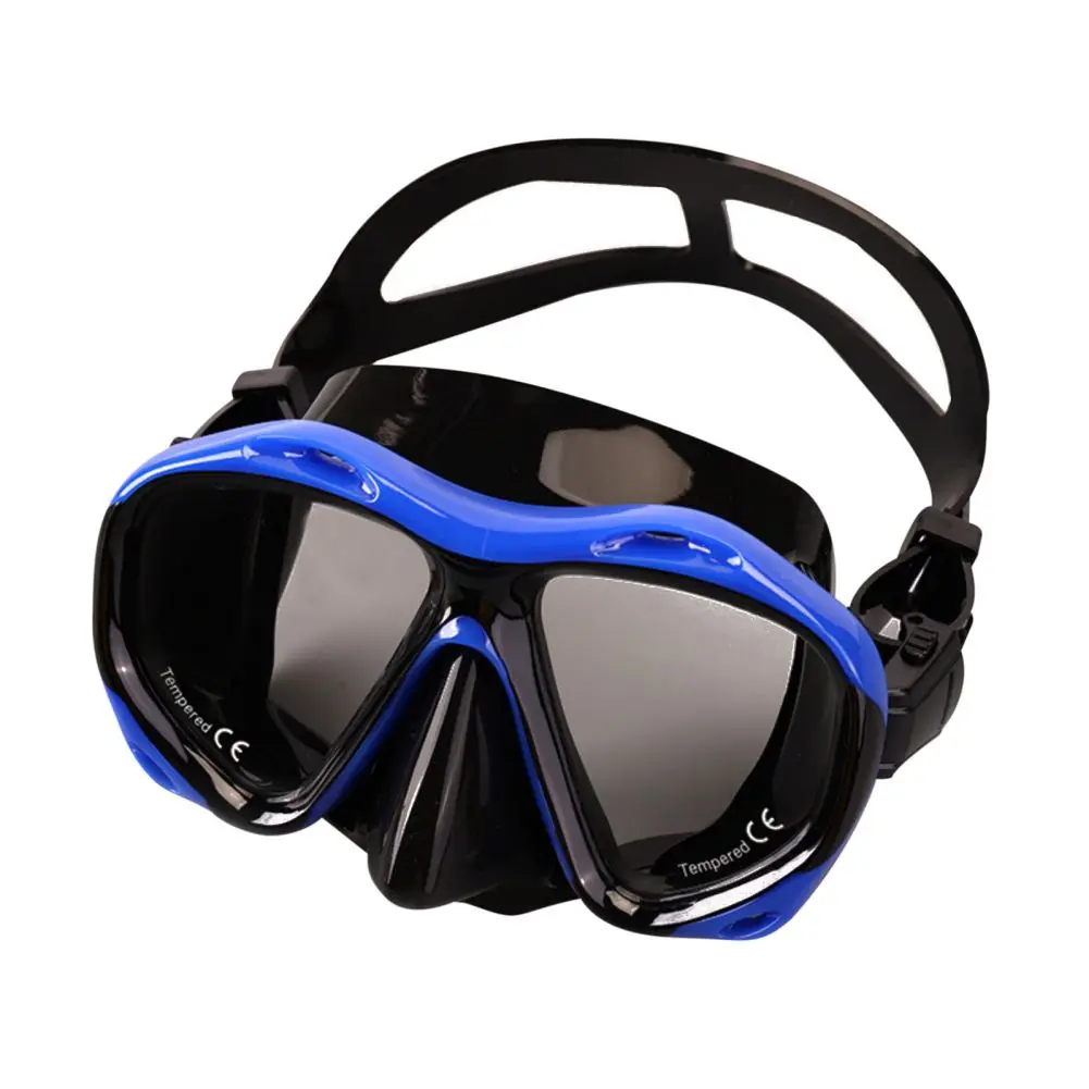 Diving Mask Snorkel Mask Goggles with Nose Cover Swimming Goggles ...