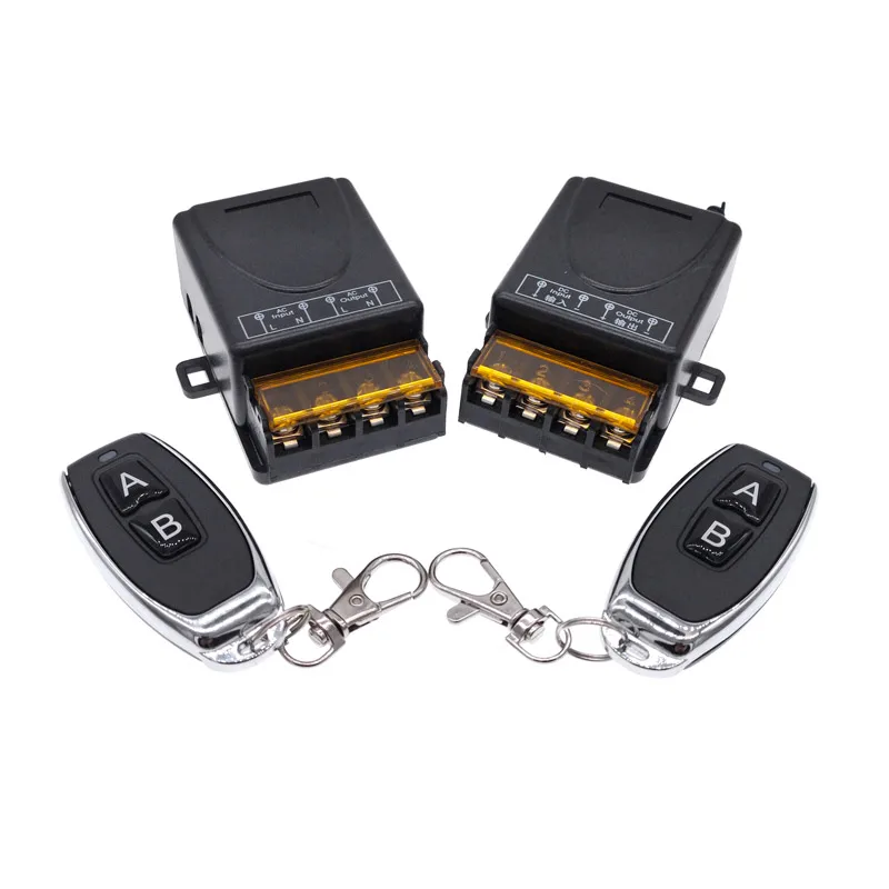 1PC-12V-24V-DC-Wireless-Remote-Controller-Switch-AC-220V-110V-MAX-40A ...