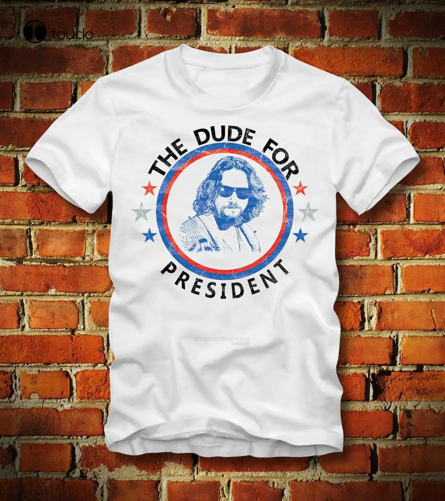 The Dude for President The Big Lebowski Retro Bowlings Jesus Tee Shirt ...