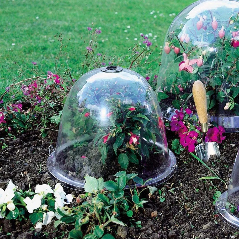 Outdoor Garden Plant Protect 10" Plant Bell Cover Dome Anti freeze ...