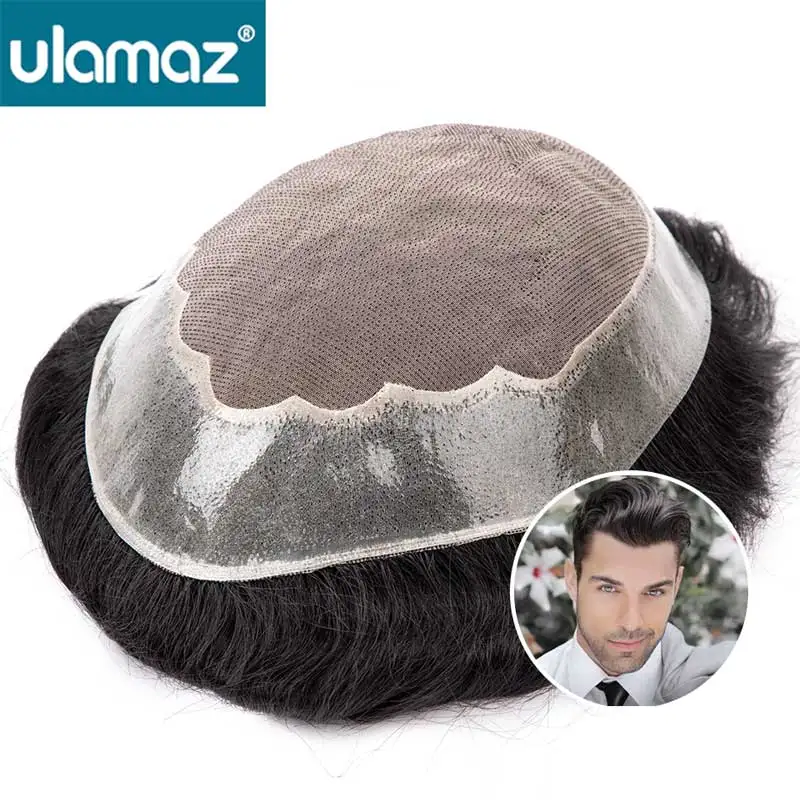 Mono-Skin-Capillary-Male-Hair-Prosthesis-Toupee-Mens-Wig-Hair ...