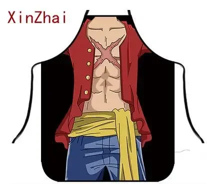 New-Funny-Aprons-Cartoon-Aprons-Anime-Kitchen-Apron-Dinner-Party ...