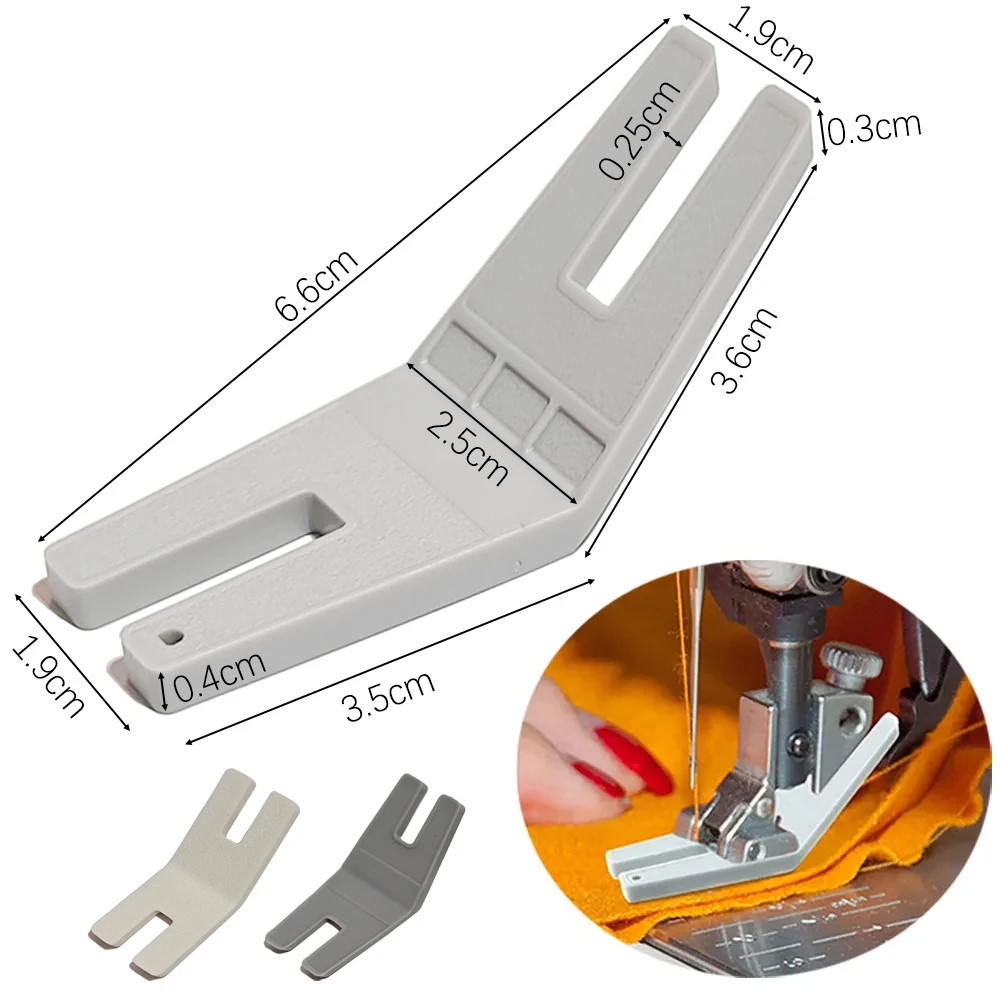 Sewing-Machine-Presser-Foot-Tool-Plate-Seam-Gusset-Plate-Straight ...