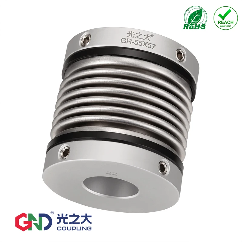 Coupling GR Aluminum Alloy Bellows Setscrew D16 L27 Type Abosorb ...