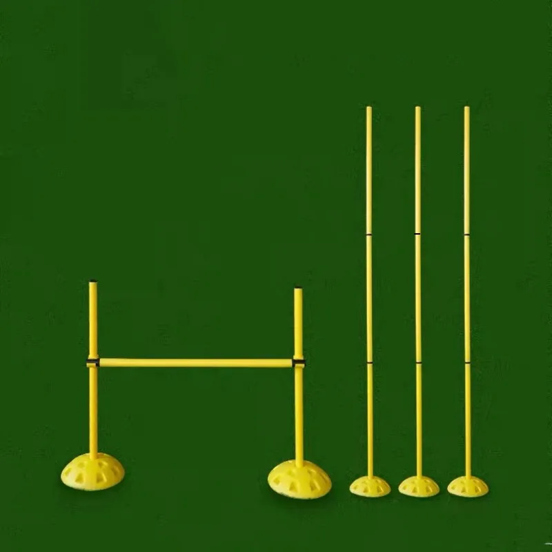Foldable-Football-Sign-Pole-Marker-Rod-Base-Set-Portable-Indoor-Outdoor ...