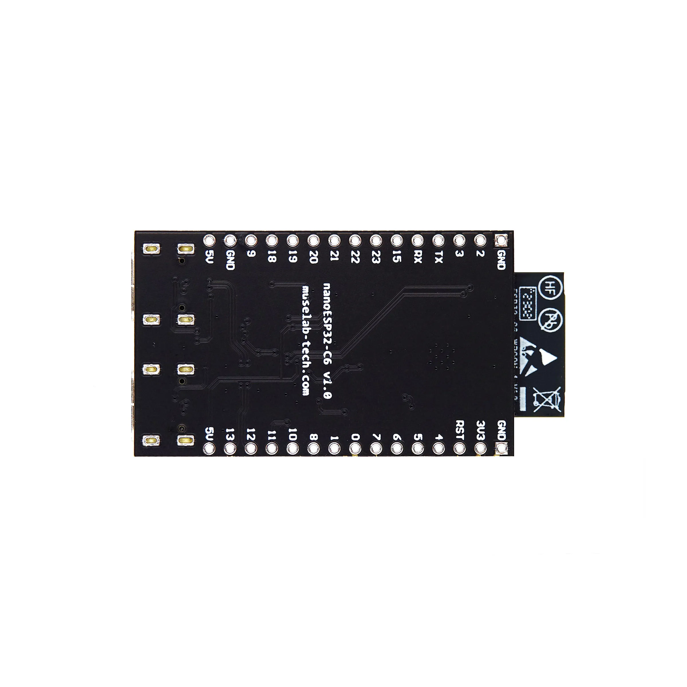 Generic Nanoesp32 C6 Development Board Esp32 C6 Minimum System Board