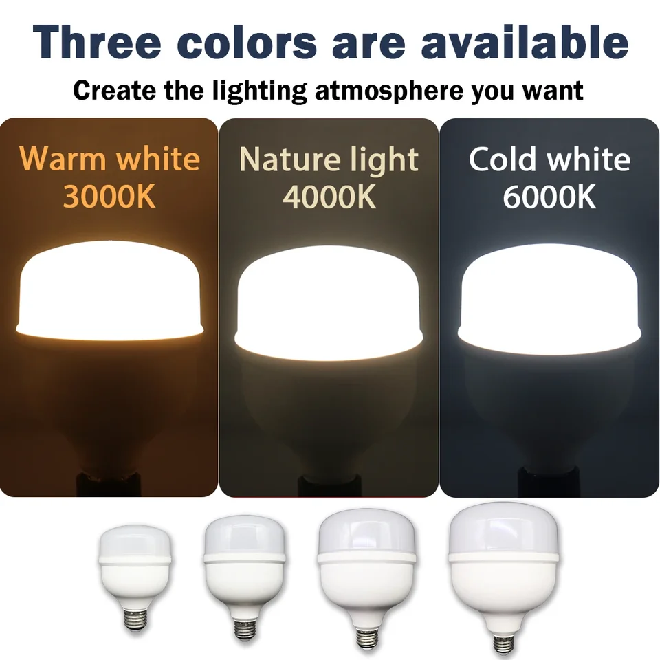 2-5 個 LED ビッグ電球 E27 50 ワット 40 ワット 30 ワット 100 ボルト