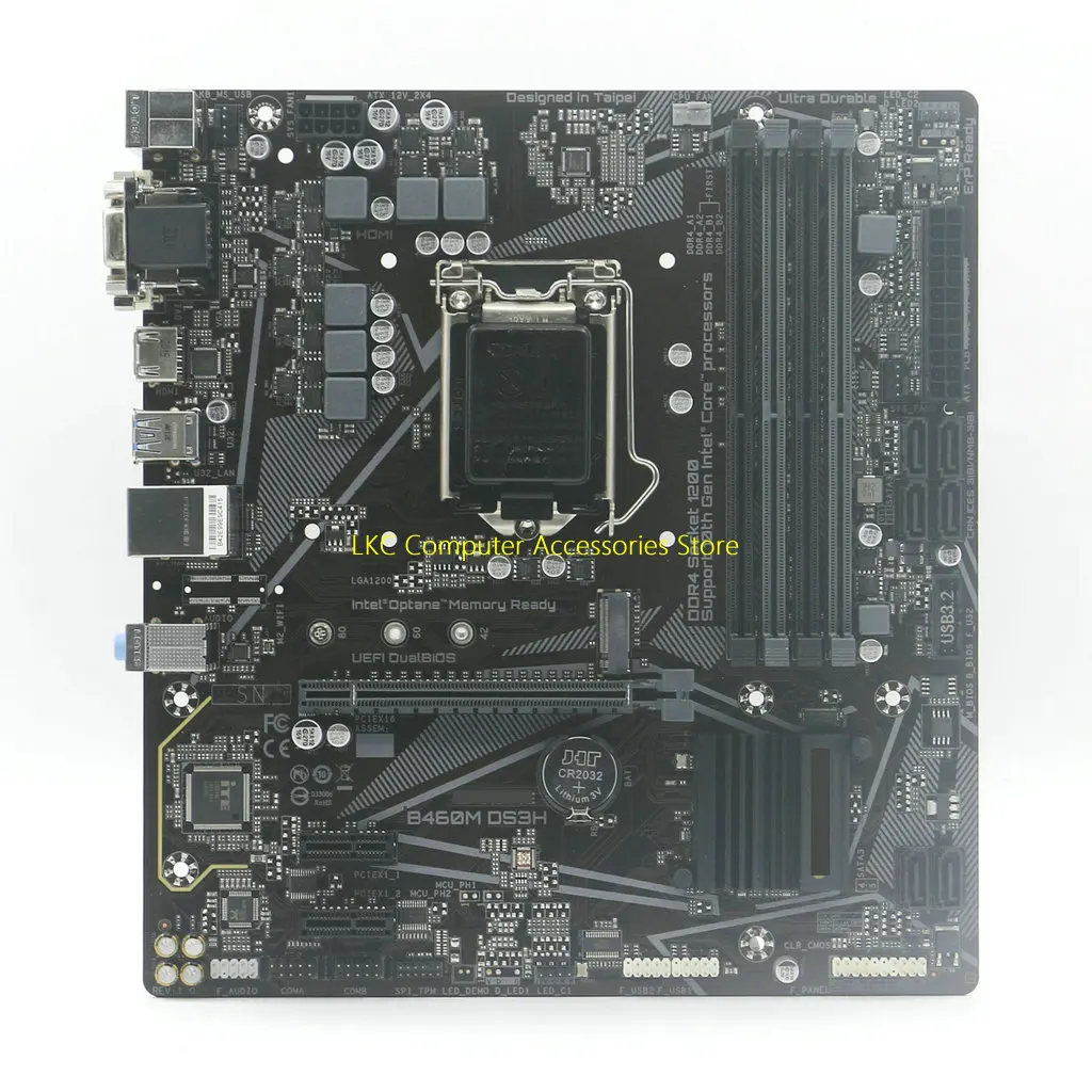 For-Gigabyte-B460M-DS3H-USED-Motherboard-LGA1200-DDR4-Micro-ATX-B460 ...