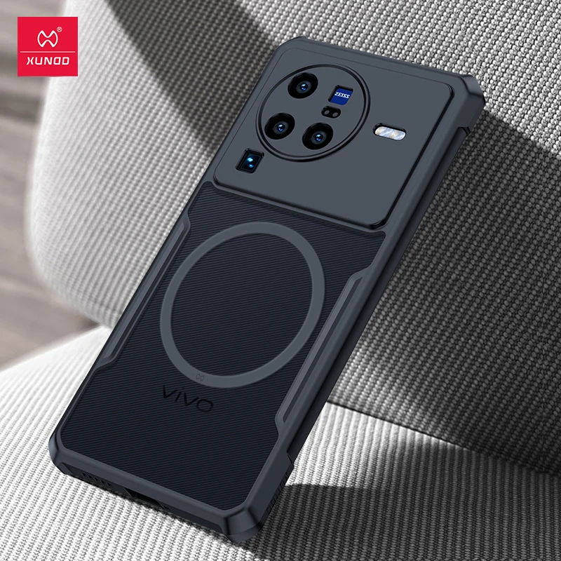 Xundd-Magnetic-Case-For-VIVO-X80-Pro-Case-Shockproof-Bumper-Airbag ...