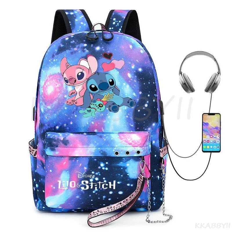 Stitch School Backpack | Disney Stitch Backpack | School Backpack Girls | Women Backpack ...
