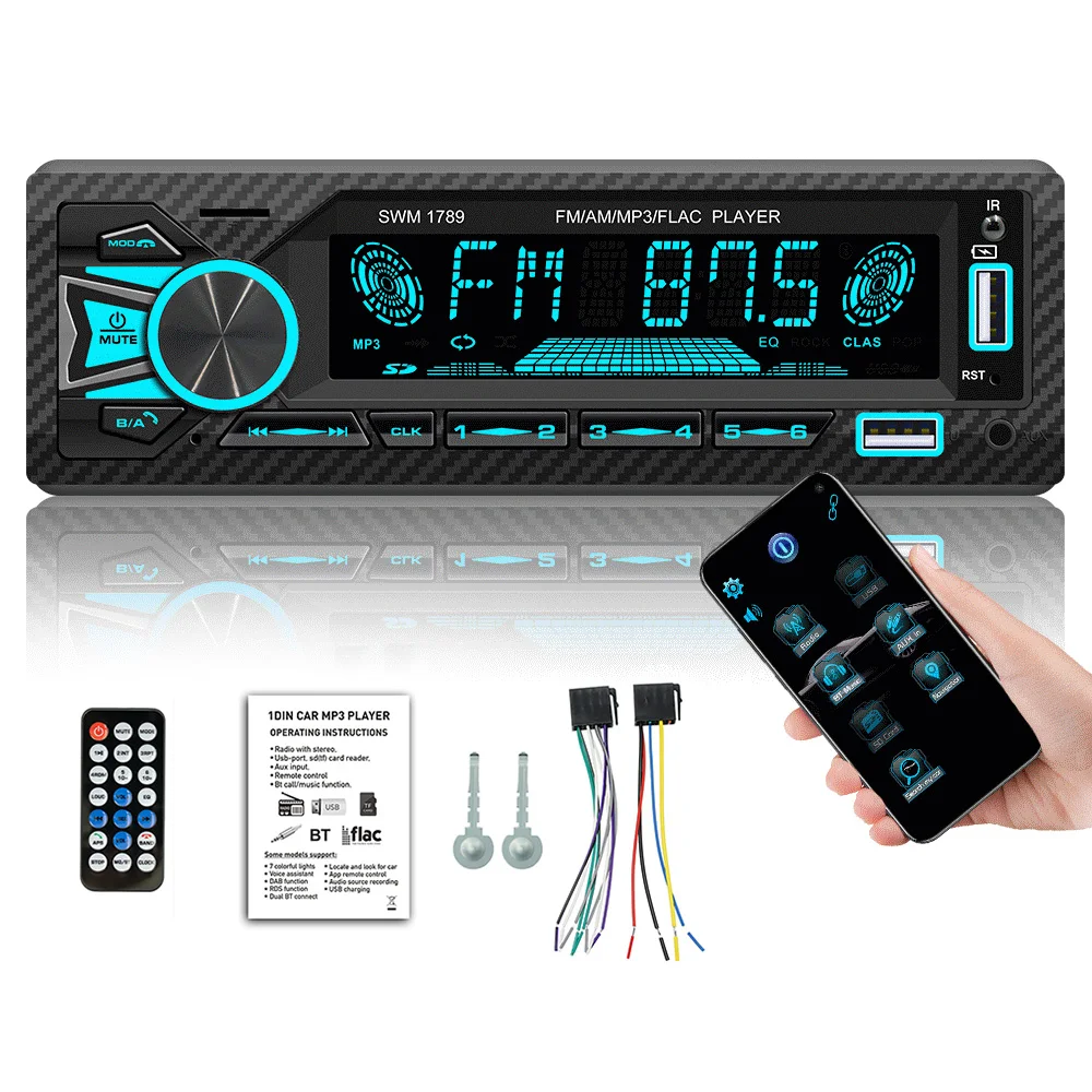 New-Multifunction-car-radio-generation-Car-Bluetooth-MP3-player-FM ...