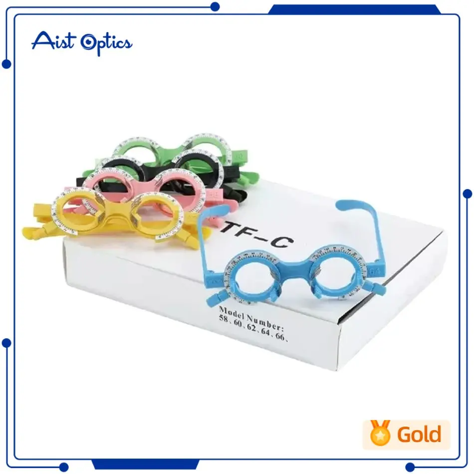 52-70mm Fixed PD ABS Optical Trial Frame Optometry Trial Lens Frame Optical