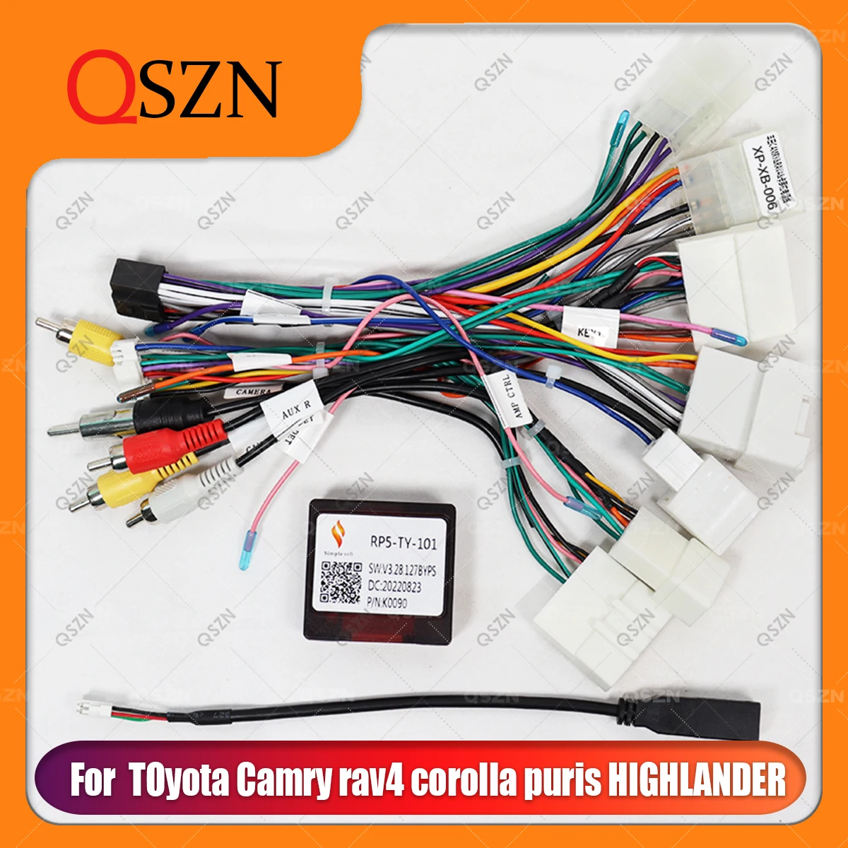 QSZN-Car-radio-Canbus-Box-Decoder-TY-SS-05-For-Toyota-Camry-rav4 ...