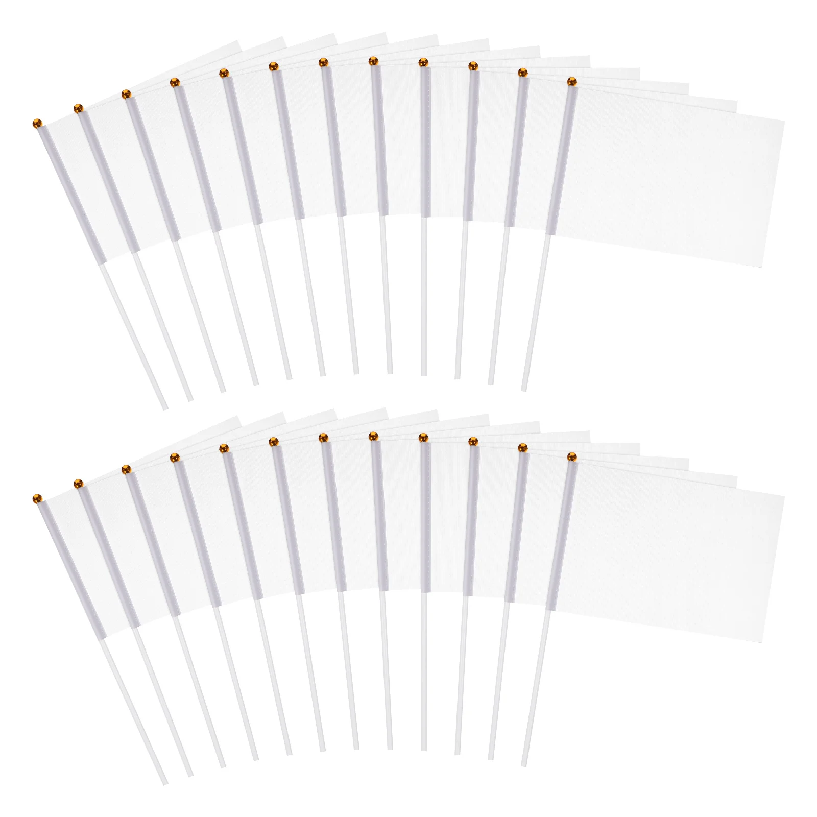 24-Pcs-Signs-White-Flag-Stick-Blank-Banner-Sublimation-Flags-Small ...