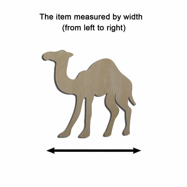 Camel Cut Out Template