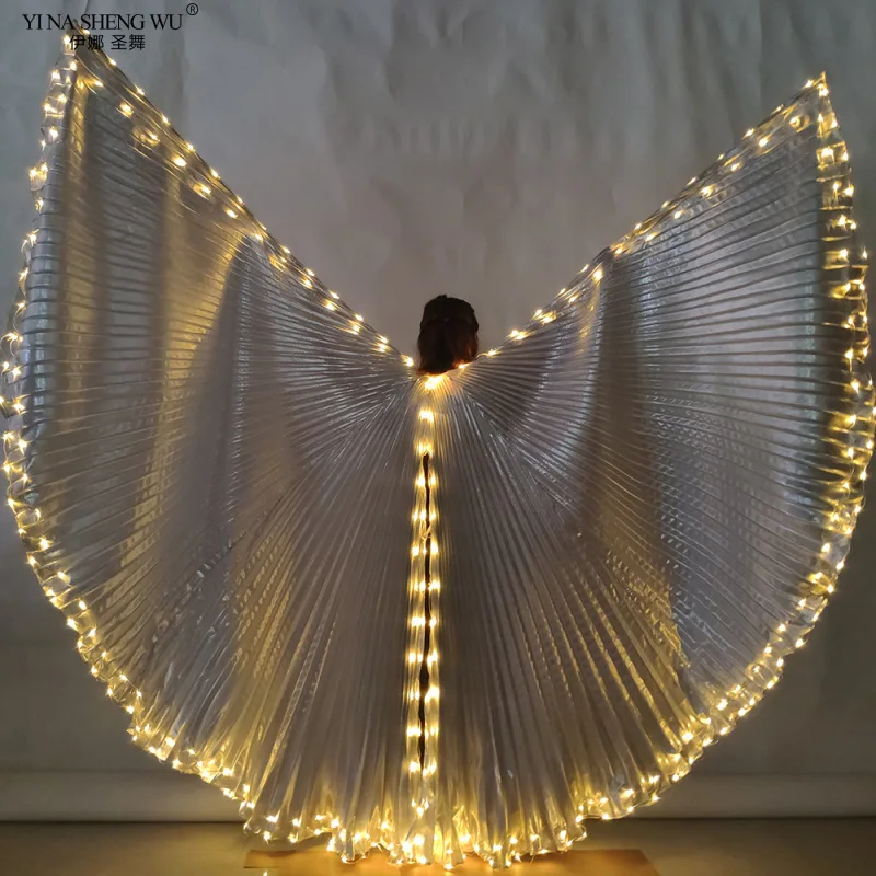 Belly Dance LED Wings Adult Luminous Split Dance Wings Dance ...