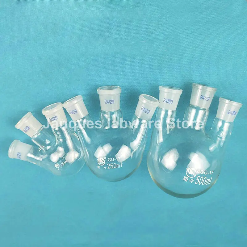 1pcs Lab 50 To 2000ml Round-bottom Glass Flask,standard Grinding Mouth ...