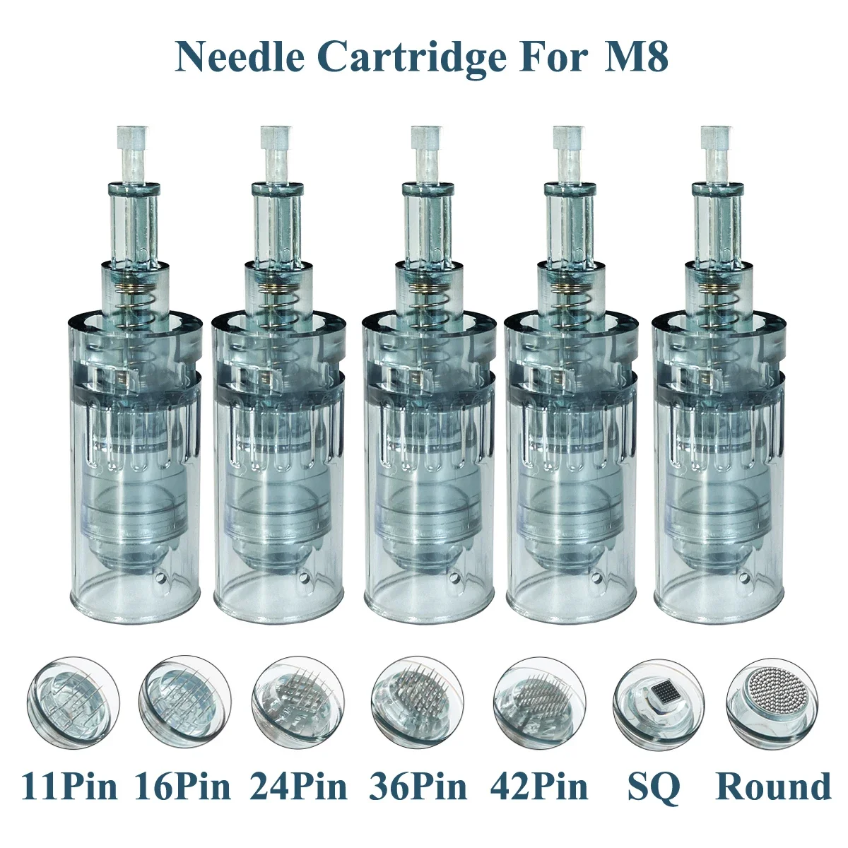 Cartuchos-de-agulha-Derma-Pen-Cabe-a-de-substitui-o-Nano-Needle-MTS ...