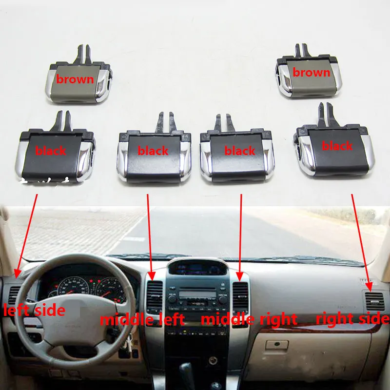 For Toyota Land Cruiser Prado Lc120 2003-2009 Air Conditioner Outlet A ...