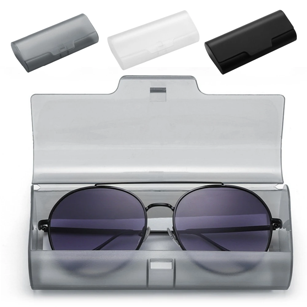 1Pcs-Slim-Matte-Hard-Metal-Plastic-Spectacles-Glasses-Protection-Black ...