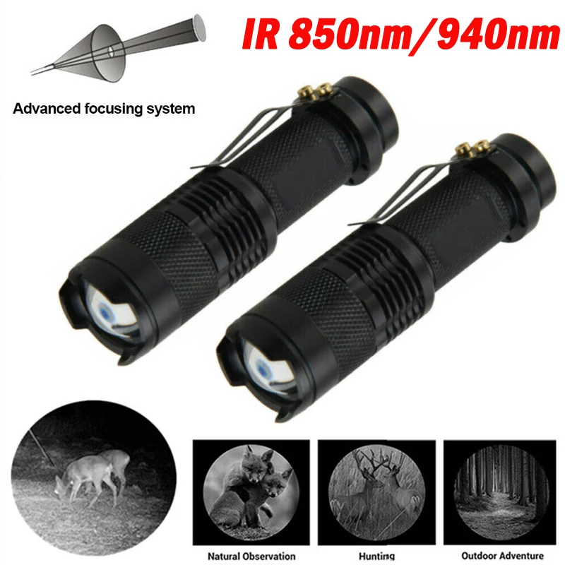 5W-Mini-IR-850nm-940nm-Flashlight-Adjustable-Focus-Infrared-Radiation ...