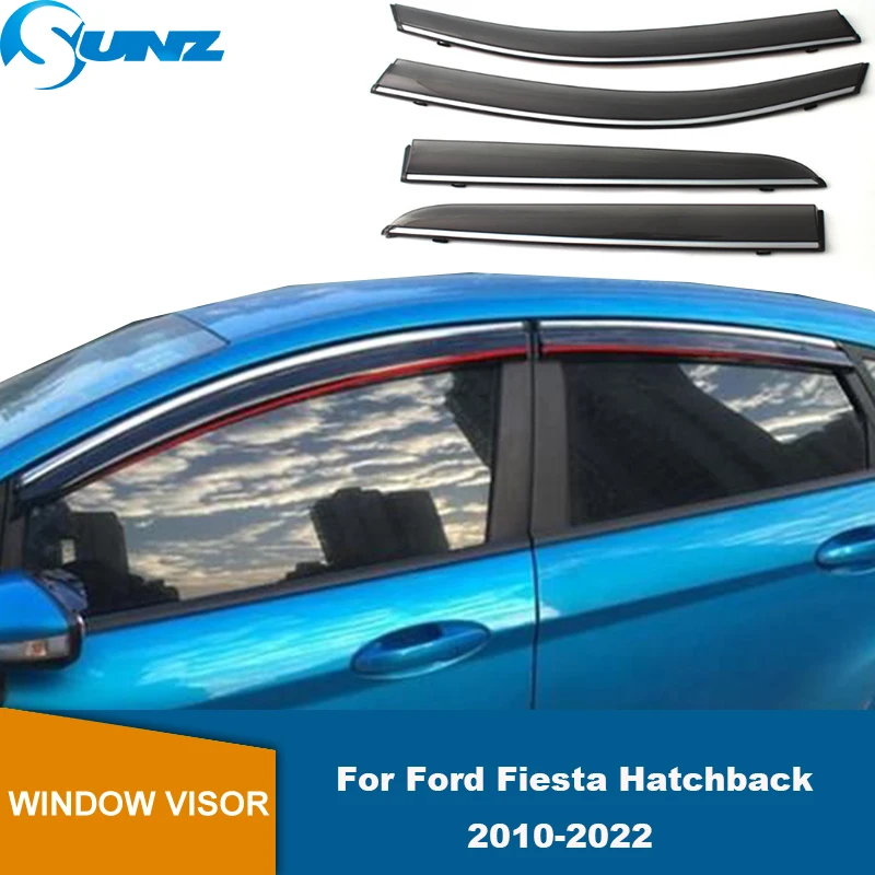 Visera-de-ventana-para-Ford-Fiesta-Hatchback-protector-contra-la-lluvia ...