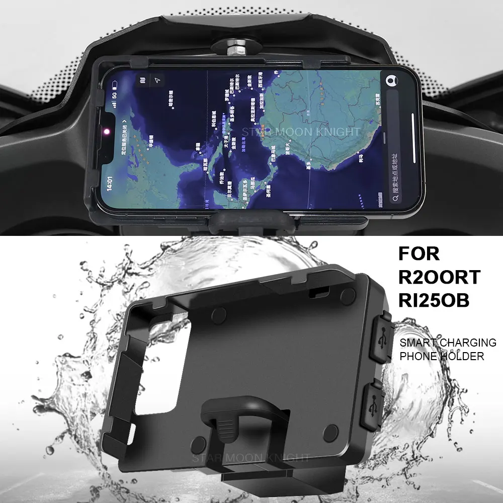 Motorcycle USB Mobile Phone For BMW R1200RT R1250RT R 1200 1250 RT 2014 ...