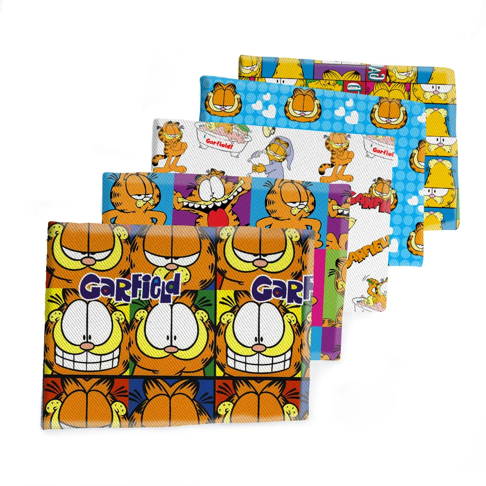 Cartoon-Cat-Garfield-Pattern-Printed-Twill-Fabric-for-Patchwork ...