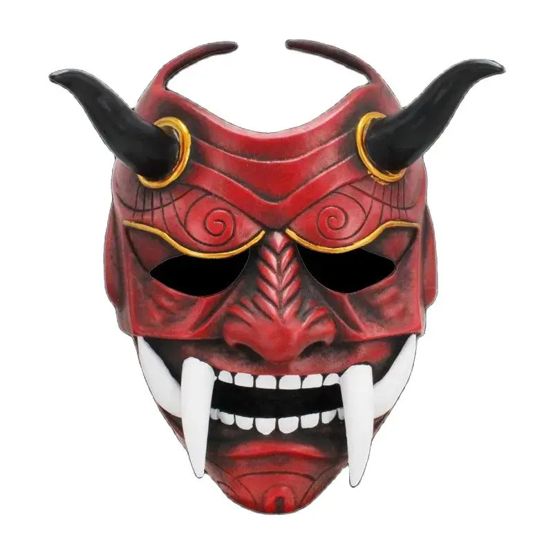 Fashion-Prajna-Hannya-Mask-Cosplay-Halloween-Resin-Mask-Protective ...