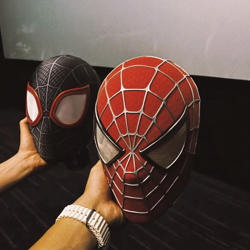 Marvel-1-1-3d-Spider-man-Mask-Venom-With-Faceshell-Handmade-Spiderman ...