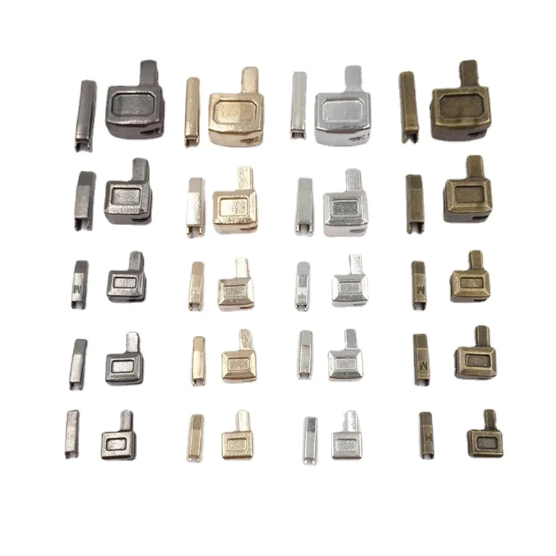 10 Sets 3# 5# 8# Metal Zipper Latch Slider Retainer Insertion Pin ...
