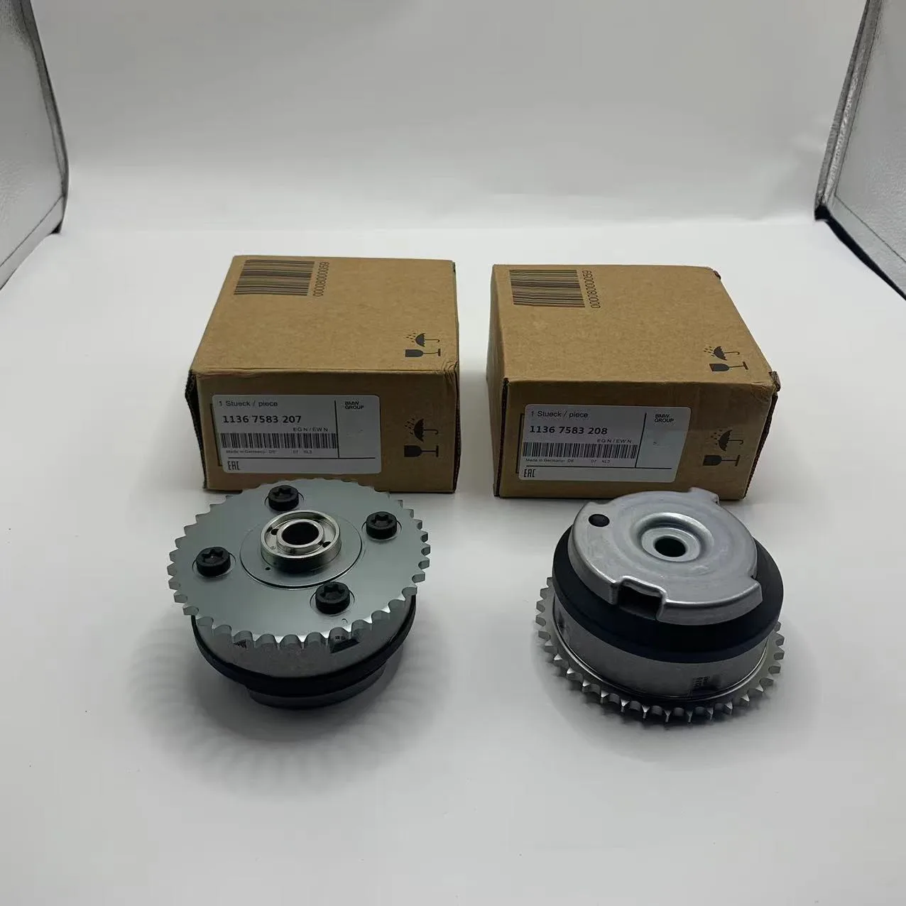2pcs Intake & Exhaust Camshaft Adjuster Sprocket OEM 11367583207 ...