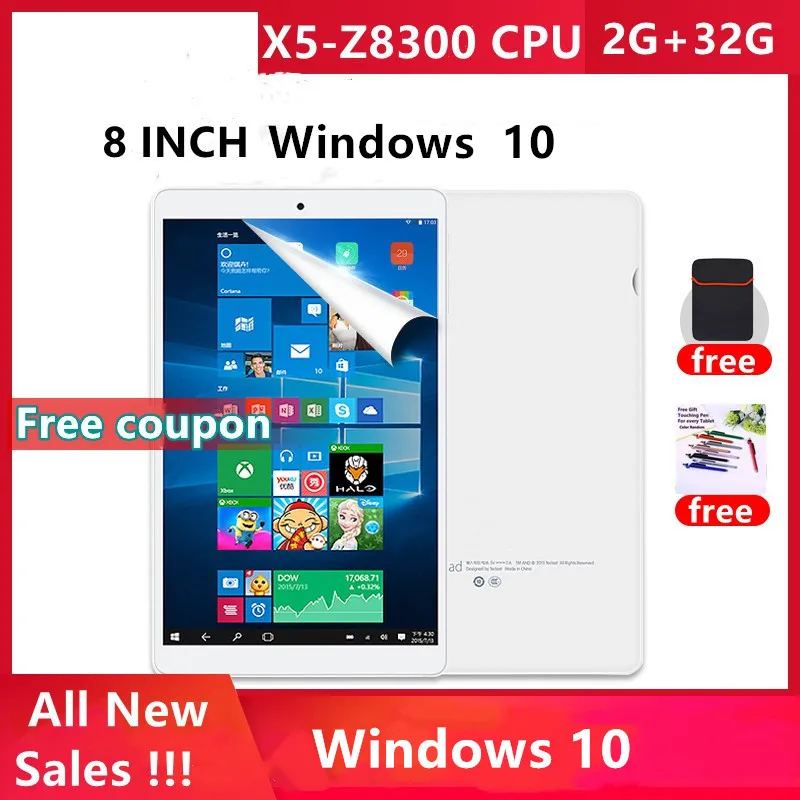 태블릿, 8 인치, 미니 태블릿, 2g ram + 32g rom Z8300, CPU, 윈도우 10, 오피스 듀얼 카메라, 쿼드 ...