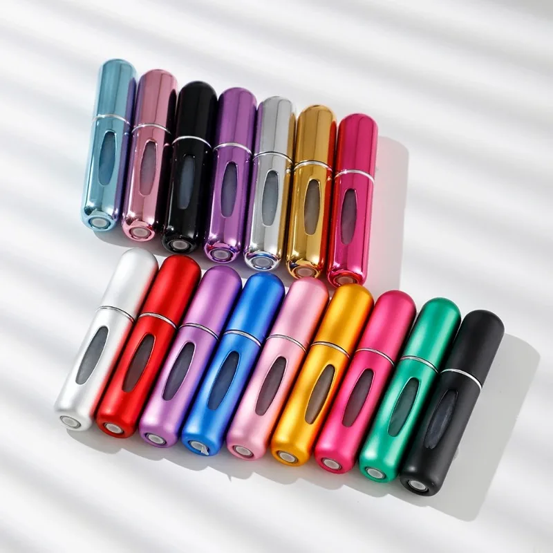 1/5Pcs Travel Perfume Bottle Refillable Portable Mini Atomizer Spray ...