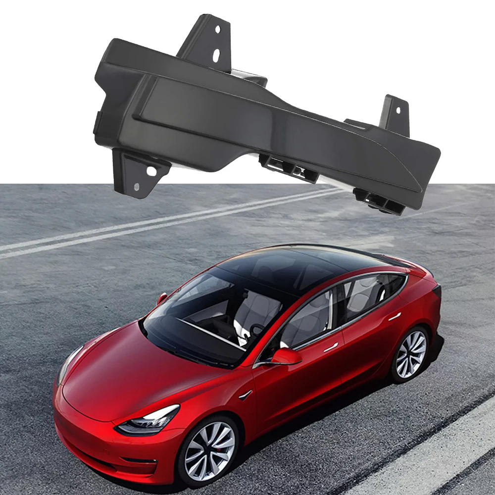 Front Bumper Fog Light Covers Without Hole Left/Right For Tesla Model 3 ...
