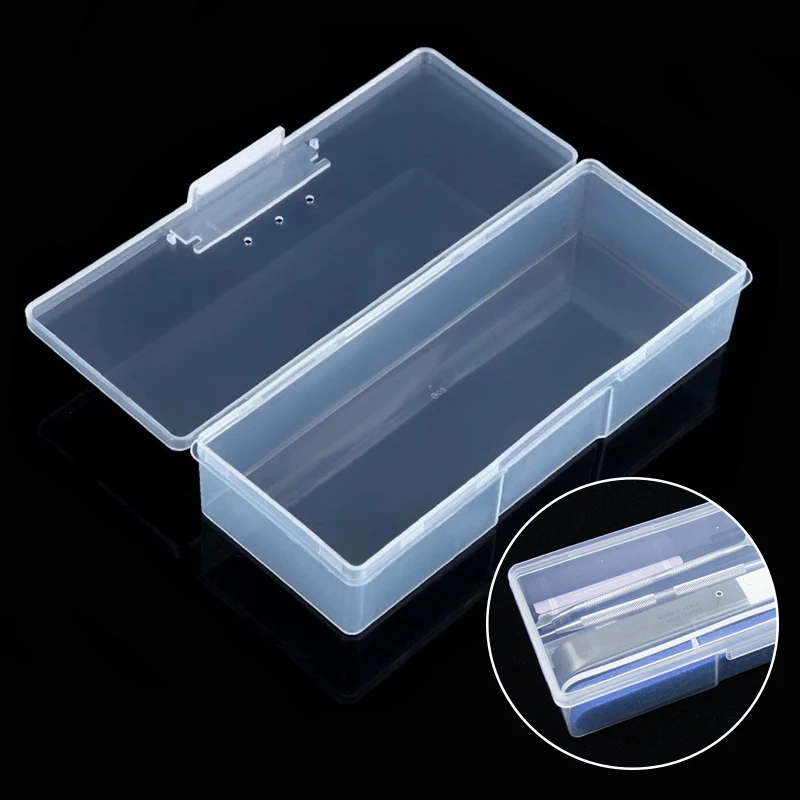 1Pcs-Clear-Nail-Art-Storage-Box-Nail-Accessories-Organizer-Plastic ...