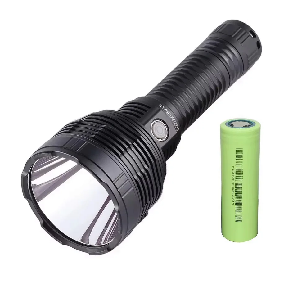Convoy High Power LED Flashlight SBT90.2 6400Lumen Rechargeable Camping ...