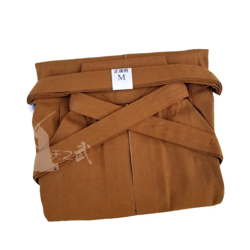 High Quality Brown Canvas Hakama Japanese Traditional Kimono Men's ...