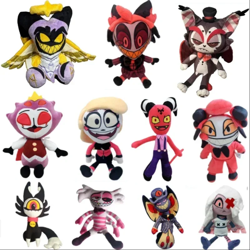Hazbin-Hotel-Anime-Plush-Doll-Charlie-Morningstar-Vaggie-Alastor ...
