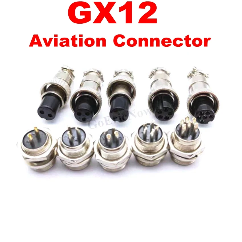 1 set 7/16" GX12-2 GX12-3 GX12-4 GX12-5 GX12-6 GX12-7 core Male ...